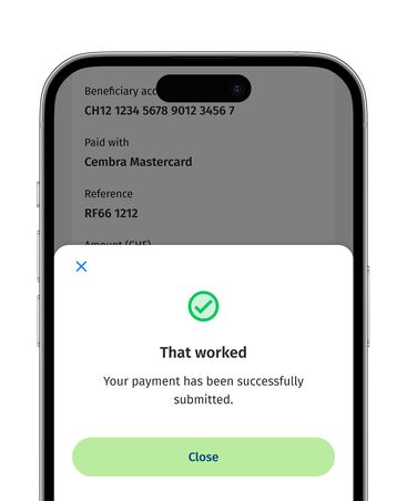 Scan2Pay – pay invoices by credit card